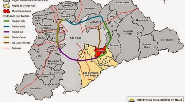 Mauá: Localização Geográfica - Mauá Memória: História, Notícias e IA